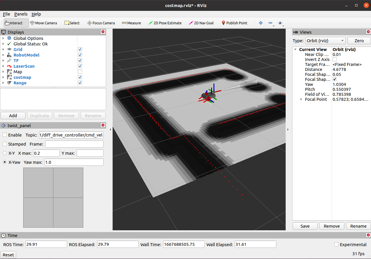 ROS講座115 costmapの設定を書く #navigation - Qiita