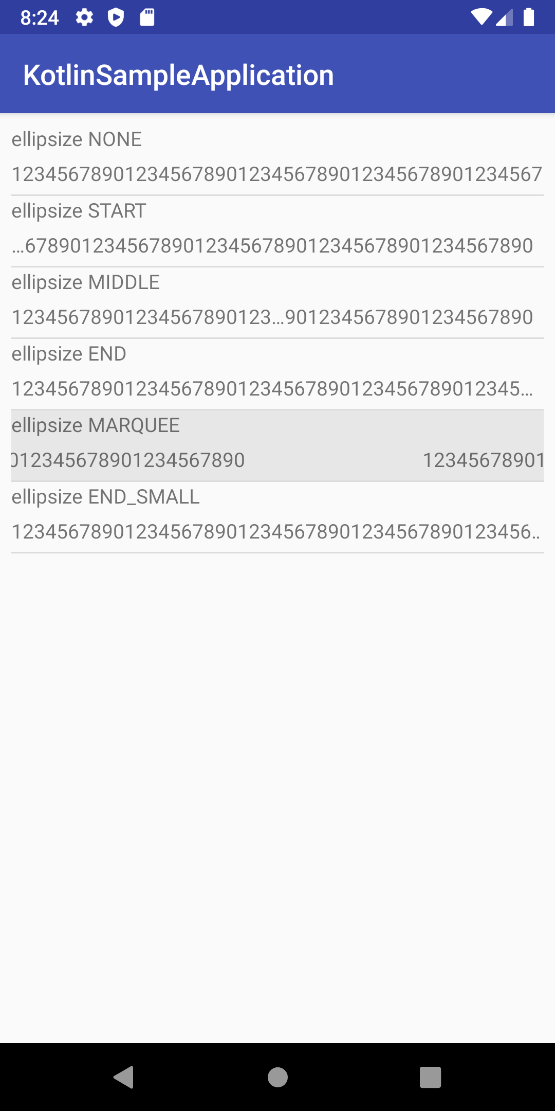 AndroidのTextViewで省略表示（マーキー、...） #Android - Qiita