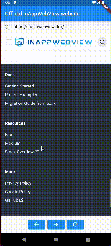 【flutter】os標準の戻る機能で Webview のページを戻る Flutter Qiita