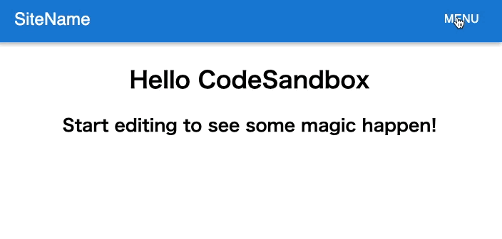 MUIのMenuとhoverを組み合わせるアレ #React - Qiita