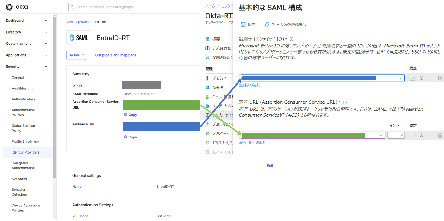 【Entra ID ハンズオン】OktaをSP、EntraIDをIdPにしたSAML設定 #Microsoft365 - Qiita