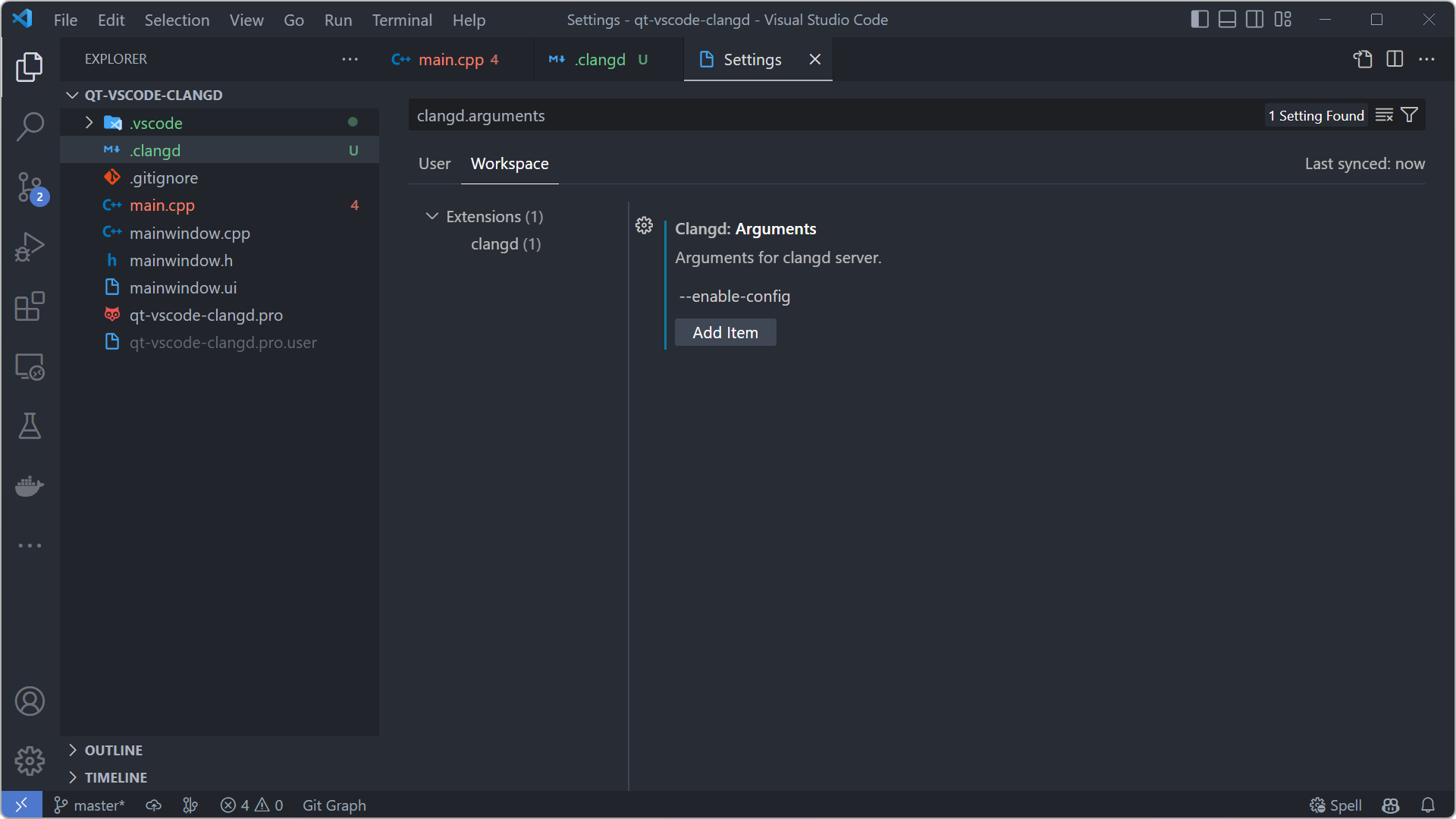 Qt WidgetsプロジェクトでVisual Studio Codeのclangdの補完機能を有効にする方法 #VSCode - Qiita
