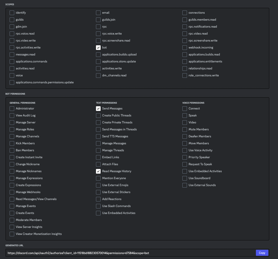 【超簡単】DiscordのBotを0から作成24時間運用してみた #Python - Qiita