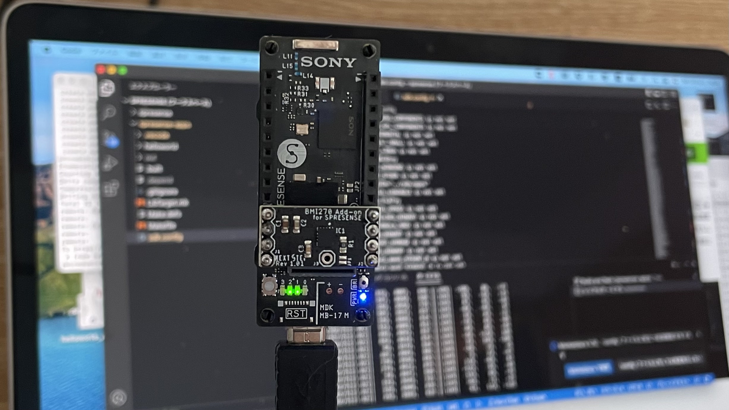 SONY Spresense用 6軸IMU BMI270センサーボードをSPRESENSE SDKで制御してみました #I2C - Qiita