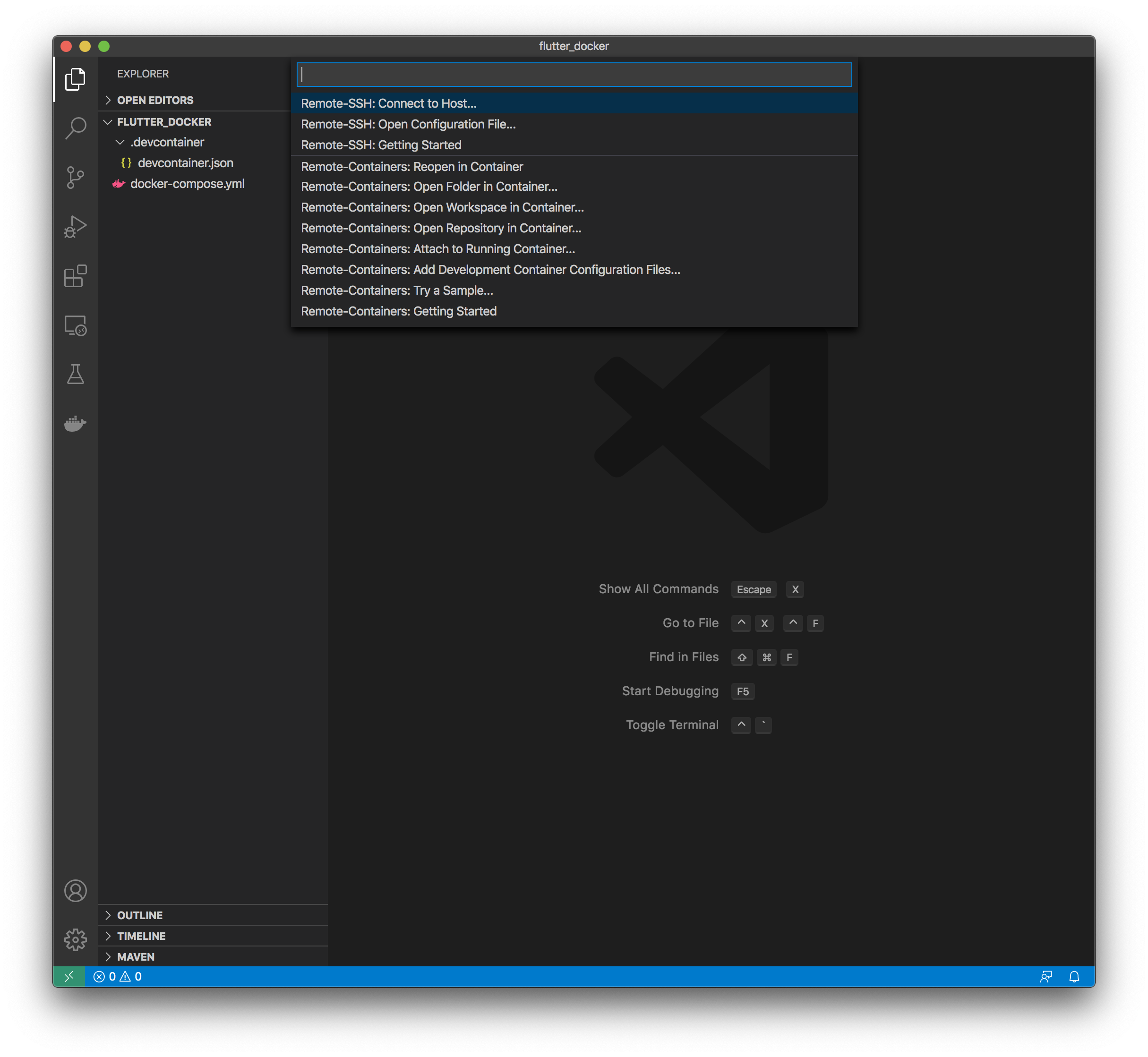 Flutter in Docker - Dockerコンテナ内にFlutter開発環境を構築して利用する方法 #Linux - Qiita