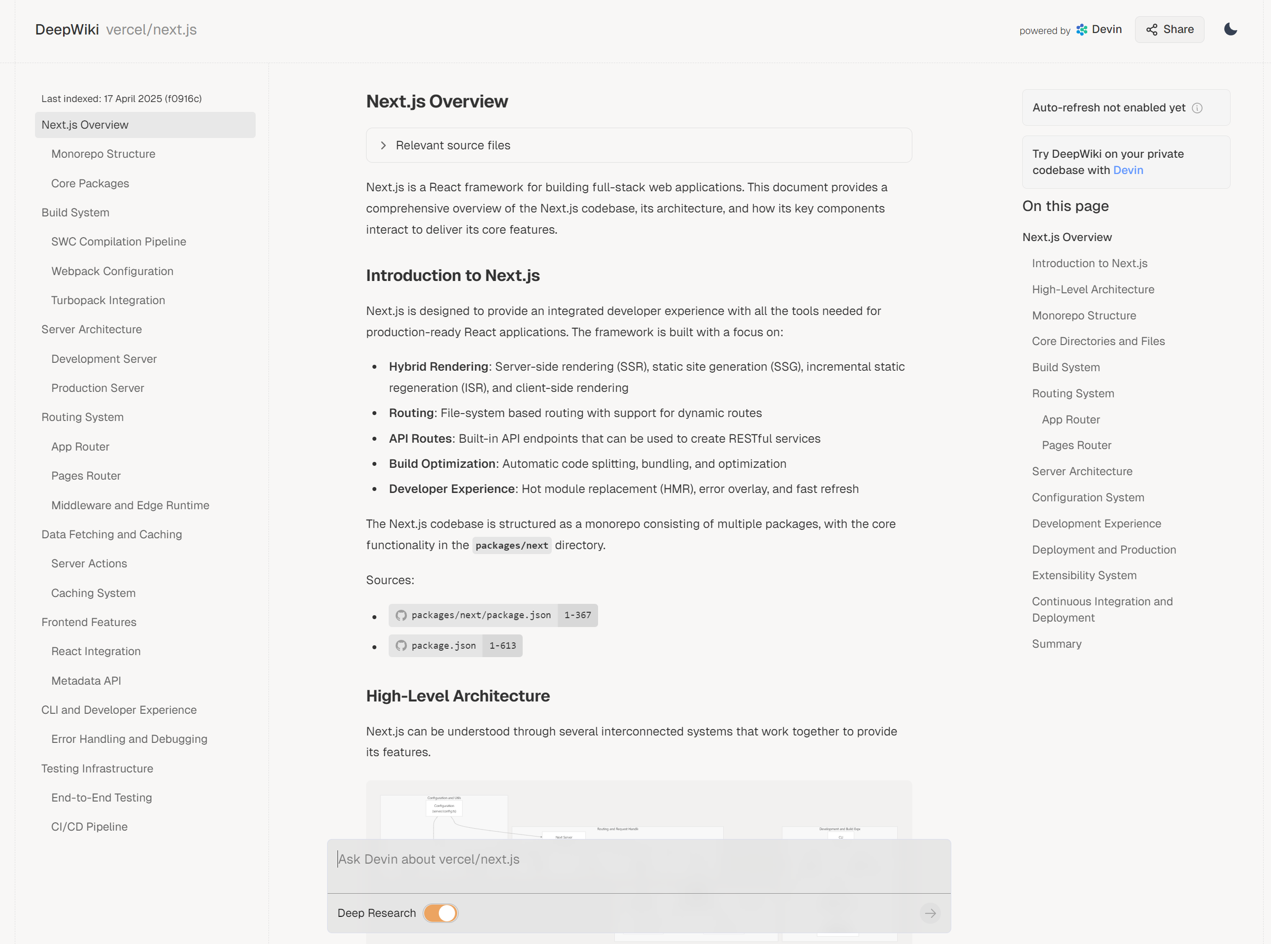 DevinのDeepWikiを使ってみた！ #Devin - Qiita