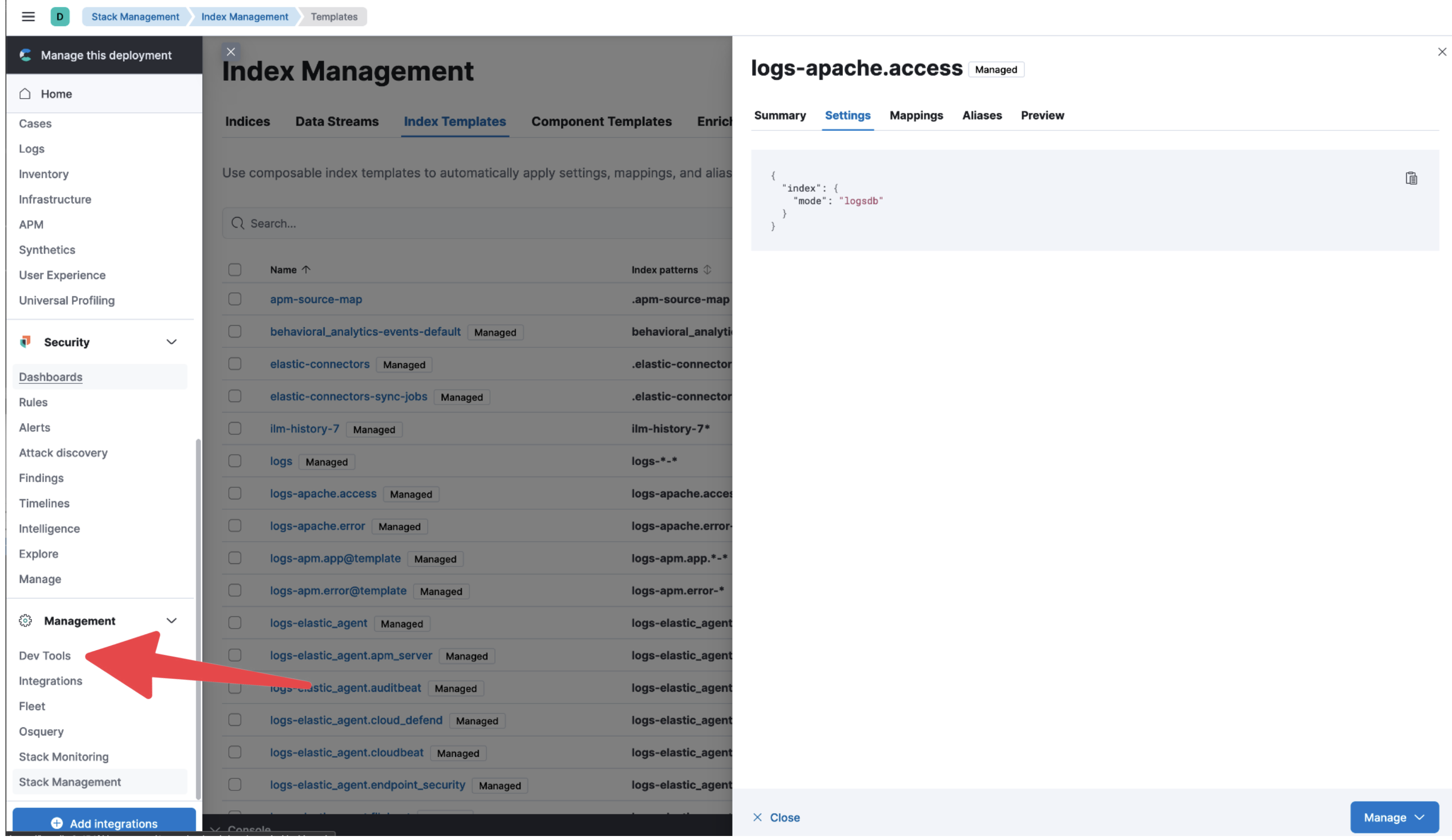 [8.17.0] ログ量を大きく減らすLogsDBを試す #Elasticsearch - Qiita