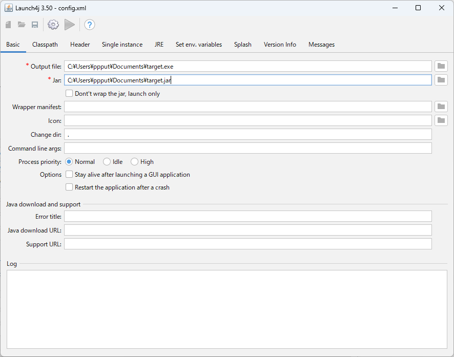 launch4jをコマンドラインで実行する方法 #Java - Qiita