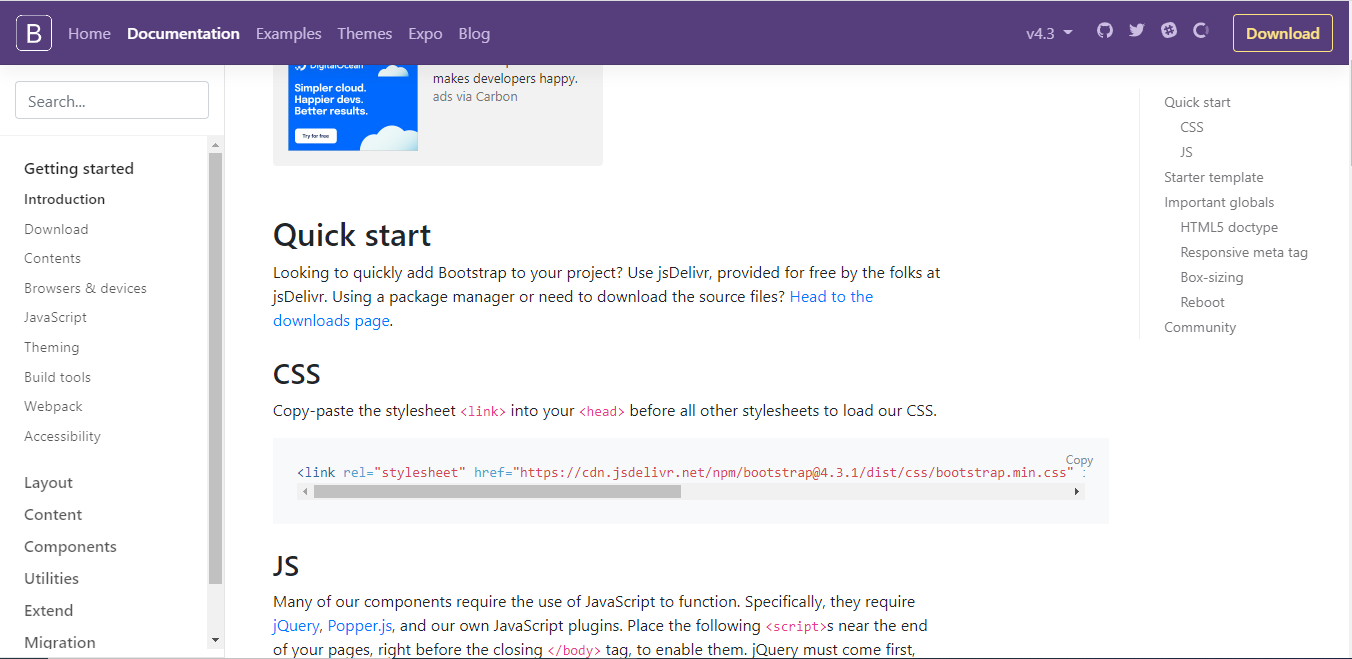 bootstrapで横並びレイアウトを実装 #HTML - Qiita