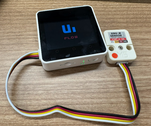 UIFlowを使ってM5Stackと環境センサーを動かしてみる #M5stack - Qiita
