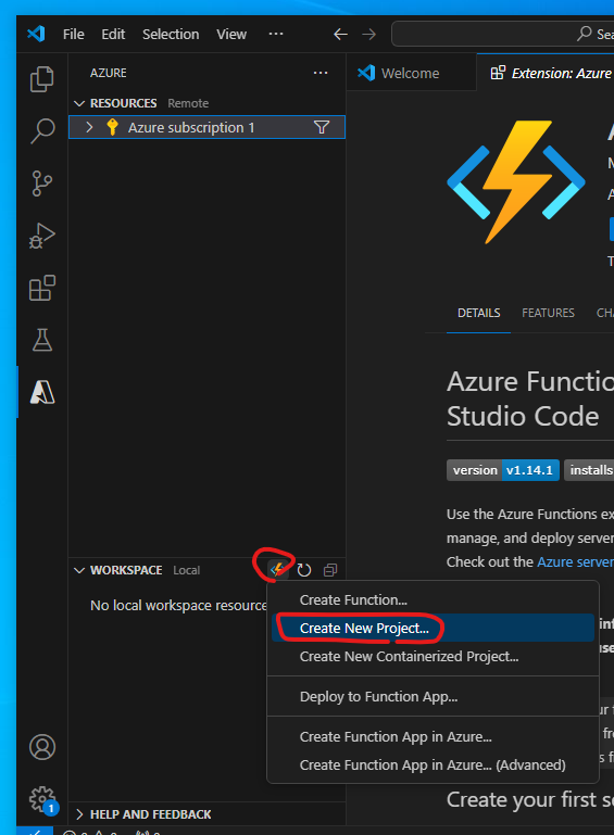 Azure Functions(関数アプリ)の環境構築メモ #Microsoft - Qiita
