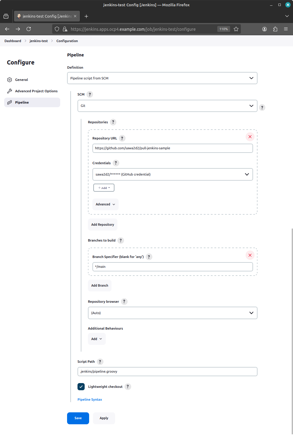 Jenkins で Pull 型 の CI/CD 環境を構築 #GitHub - Qiita