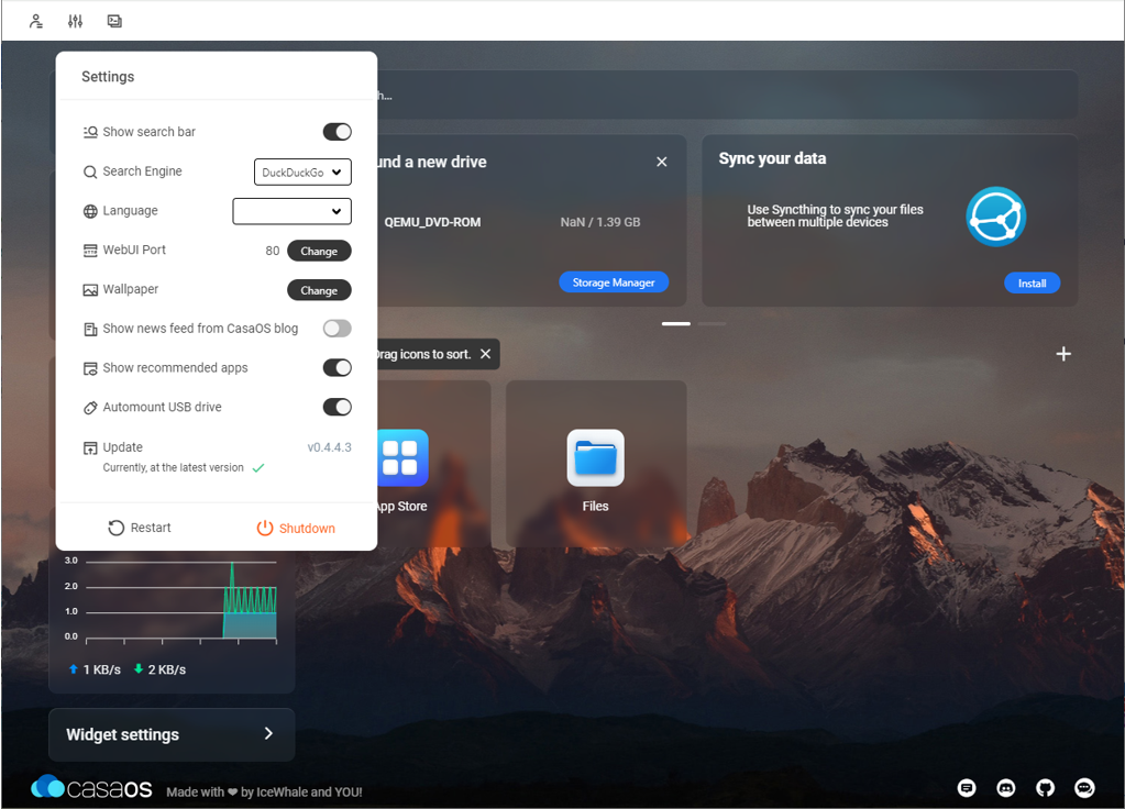 CasaOSで自分NASを構築する #Docker - Qiita