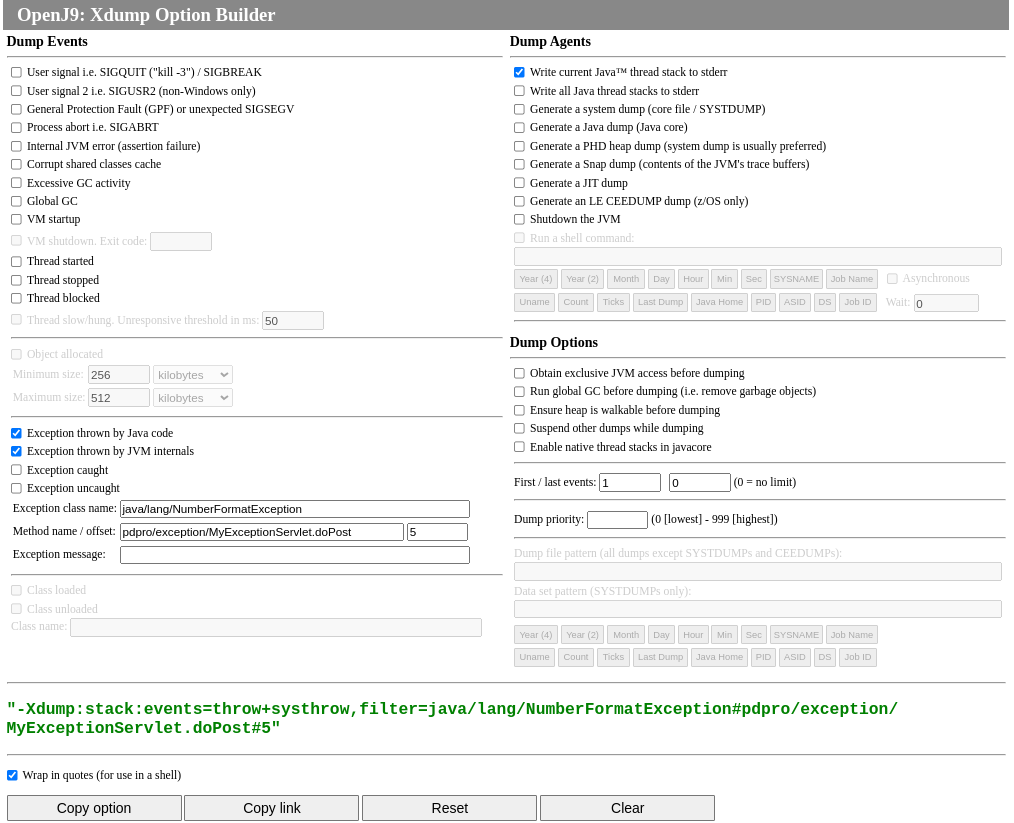 tWAS, Libertyでログ監視とJVMデバッグログ (trapit, Xtrace, Xdump) #Java - Qiita