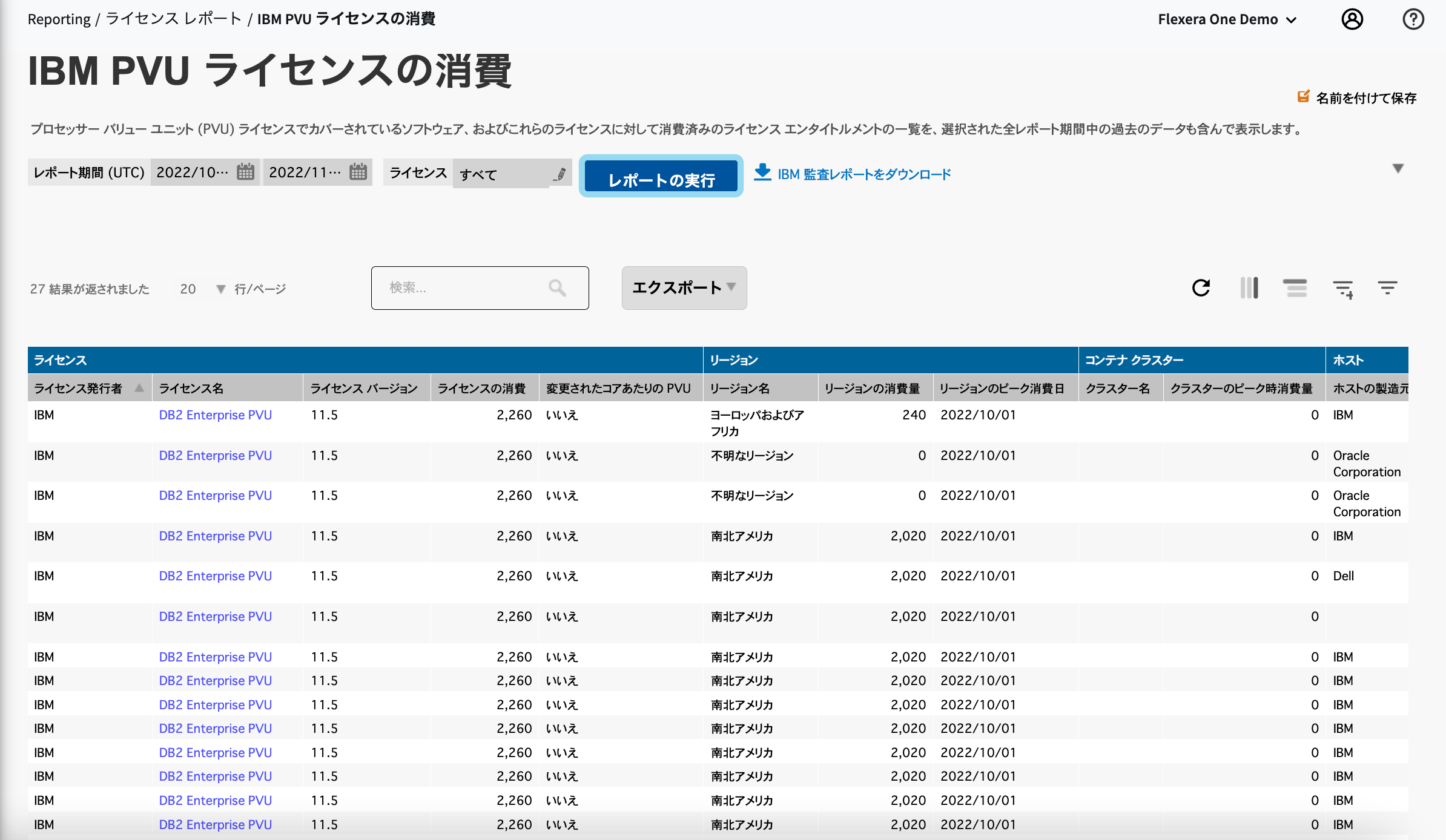 ILMTの代わりにFlexera Oneでライセンス管理①〜PVU編〜 #IBM - Qiita