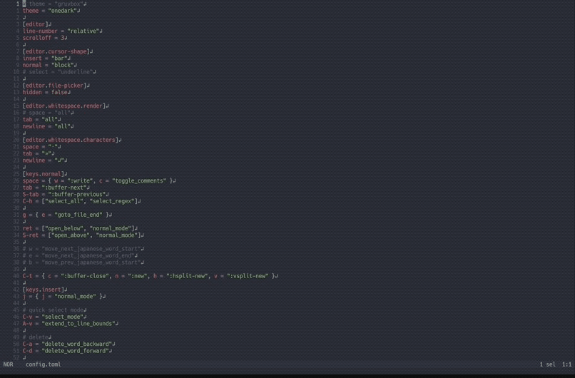 Helix Editorのモードと基本操作 #Vim - Qiita