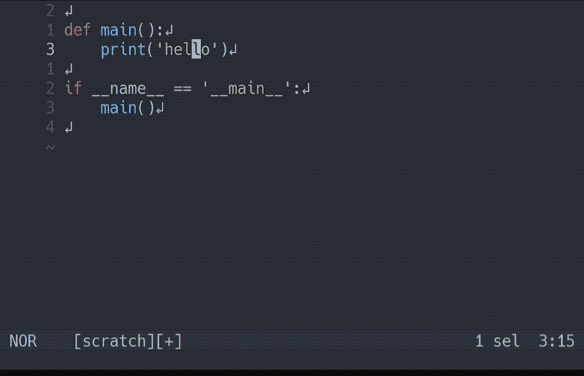 Helix Editorのモードと基本操作 #Vim - Qiita