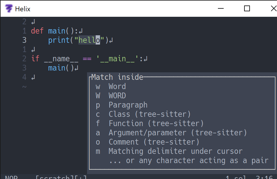 Helix Editorのモードと基本操作 #Vim - Qiita