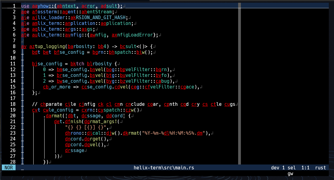 Rust製のエディタHelixを紹介第二弾 #editor - Qiita