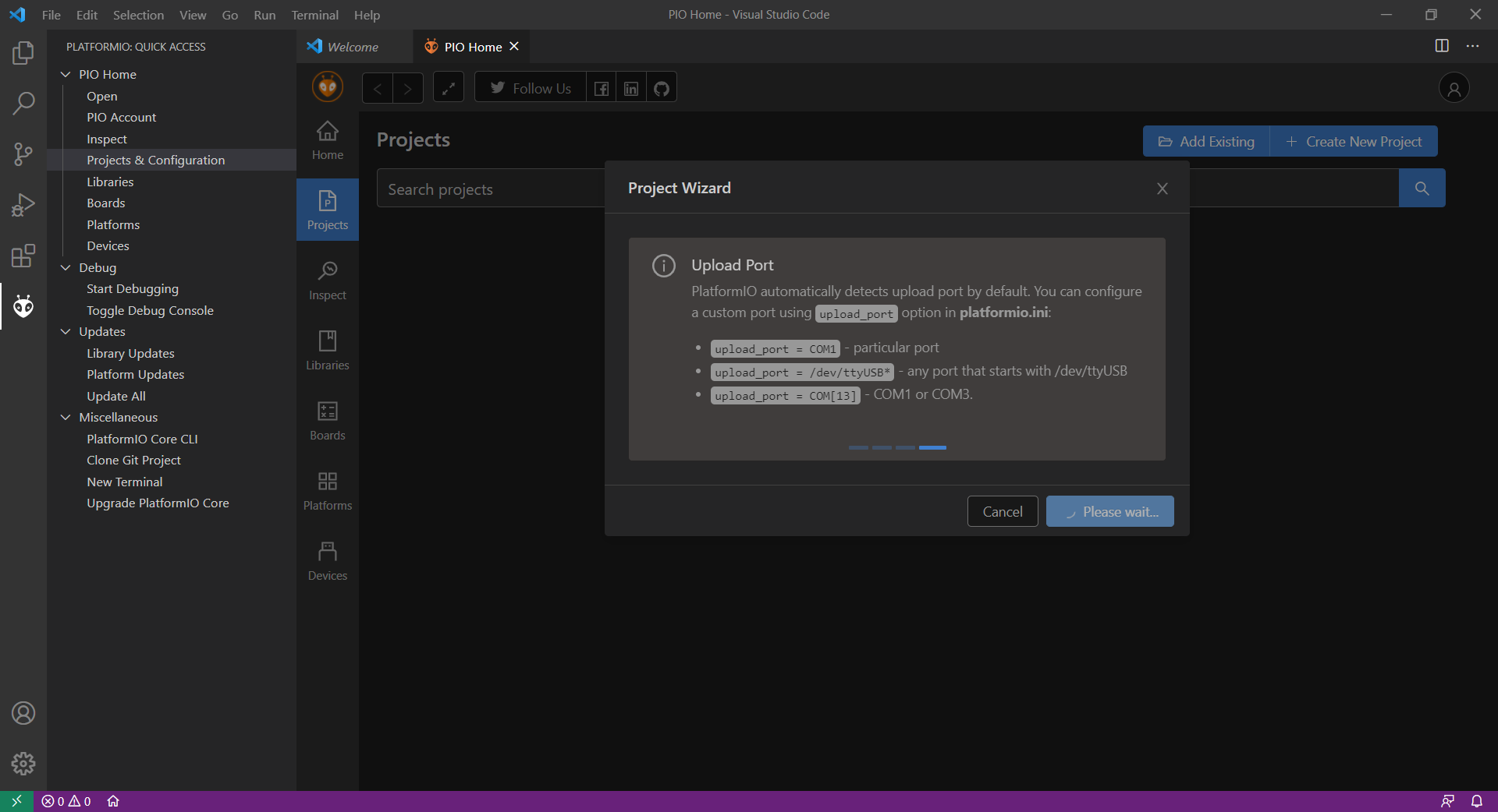 VSCodeとPlatformIOでM5Stack Core2開発 #M5stack - Qiita