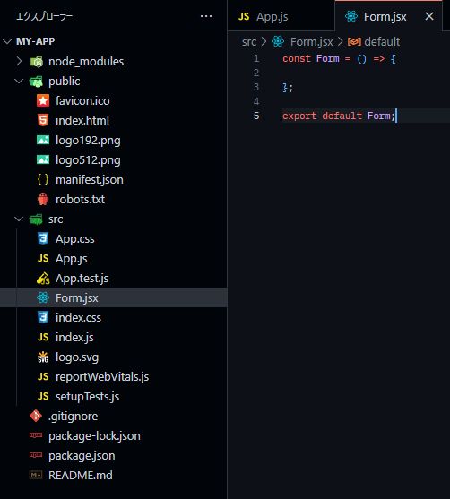 【react】入力フォームを作ってみた React Qiita
