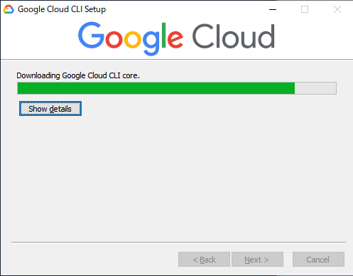 【Google Cloud】Cloud SDKのインストーラが途中で止まる問題について #GoogleCloud - Qiita