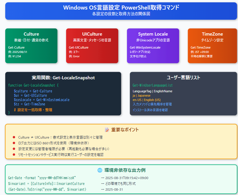 PowerShellでOS言語設定を取得する #Windows - Qiita