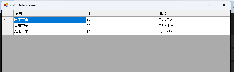 【PowerShell】CSVファイルをデータグリッドで表示する方法 #DataGrid - Qiita