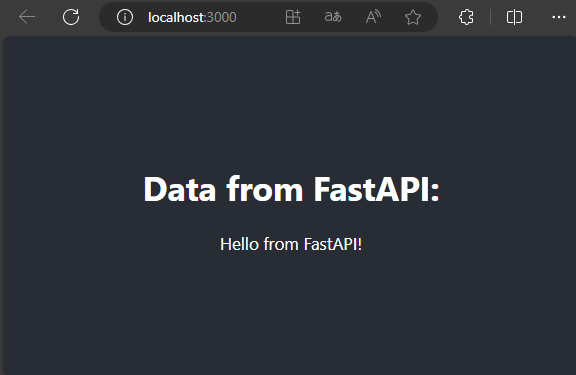 ReactとFastAPIを連携させる方法 #Python - Qiita
