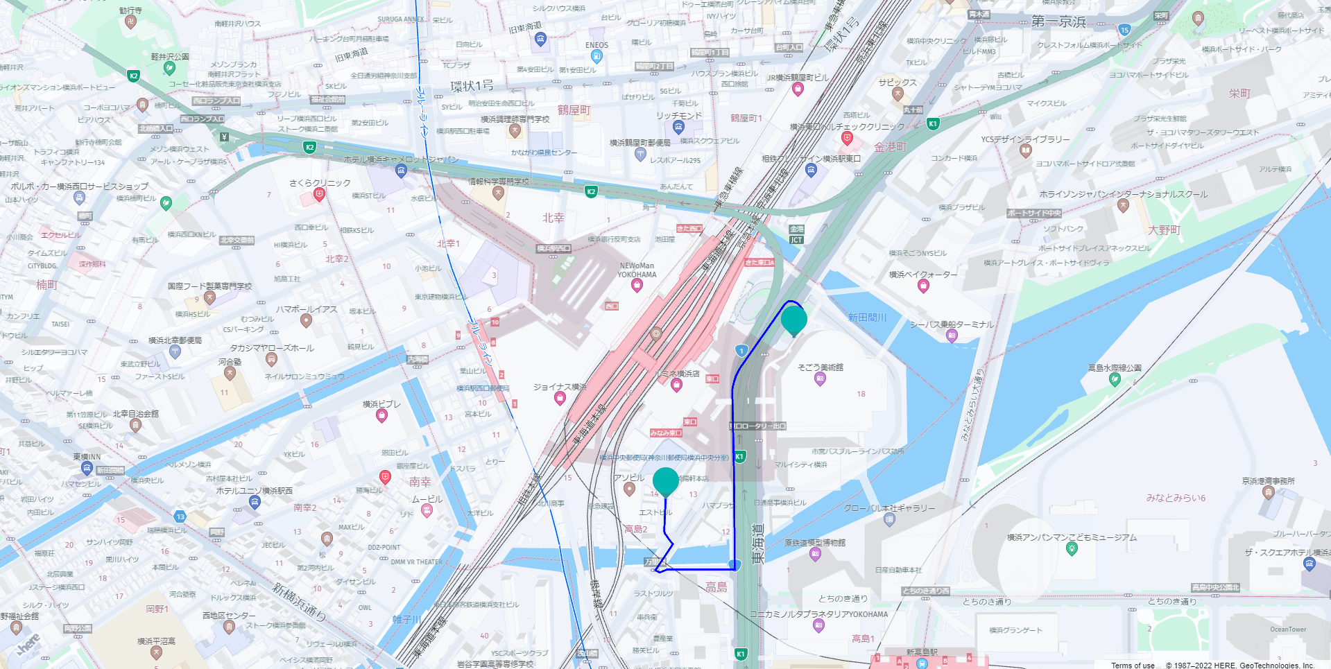 【HERE】Maps API for JavaScriptを試してみた！ #GIS - Qiita