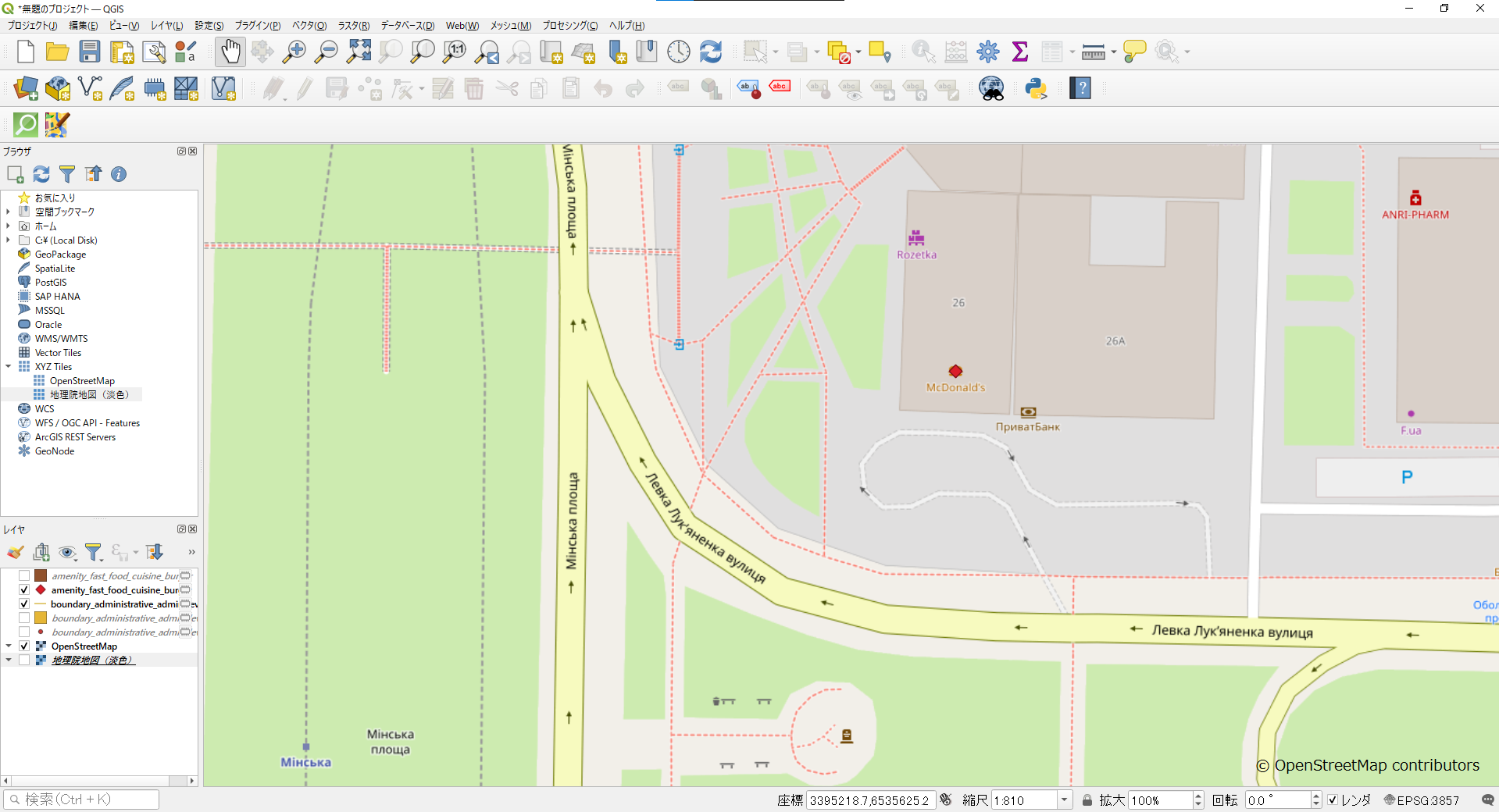 【QGIS】OpenStreetMapのデータをQuickOSMから取得して表示する #OSS - Qiita