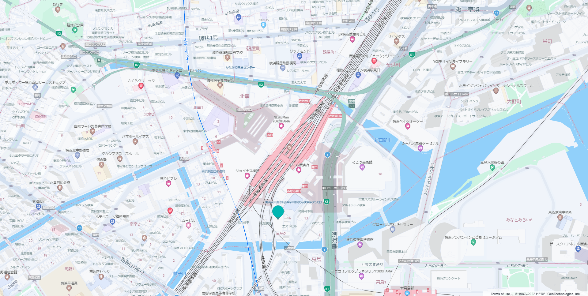 【HERE】Maps API for JavaScriptを試してみた！ #GIS - Qiita
