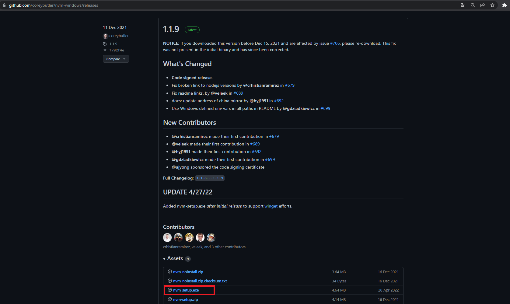 nvm for Windows 導入 #Node.js - Qiita