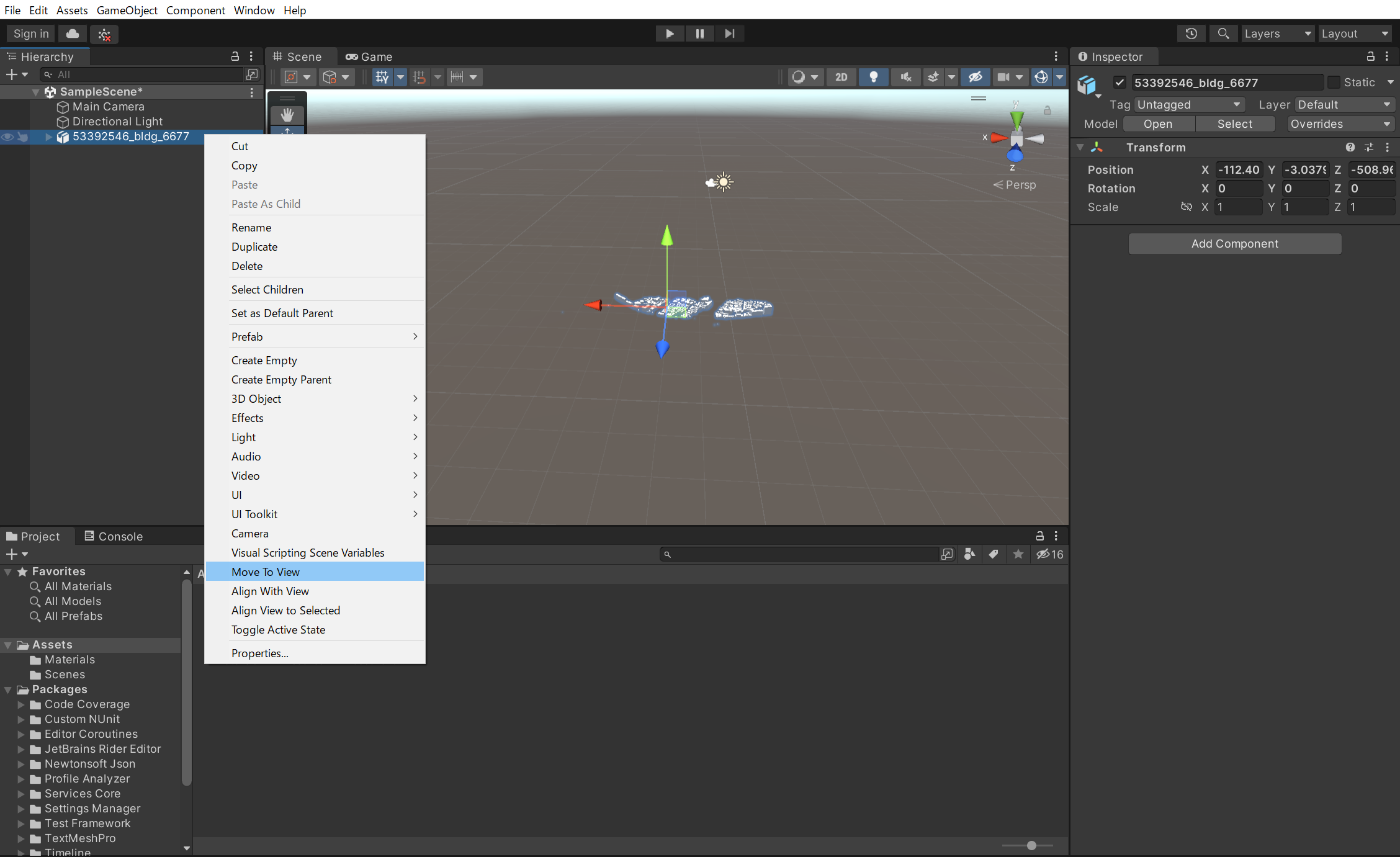【Unity】PLATEAUデータを表示する #Unity3D - Qiita