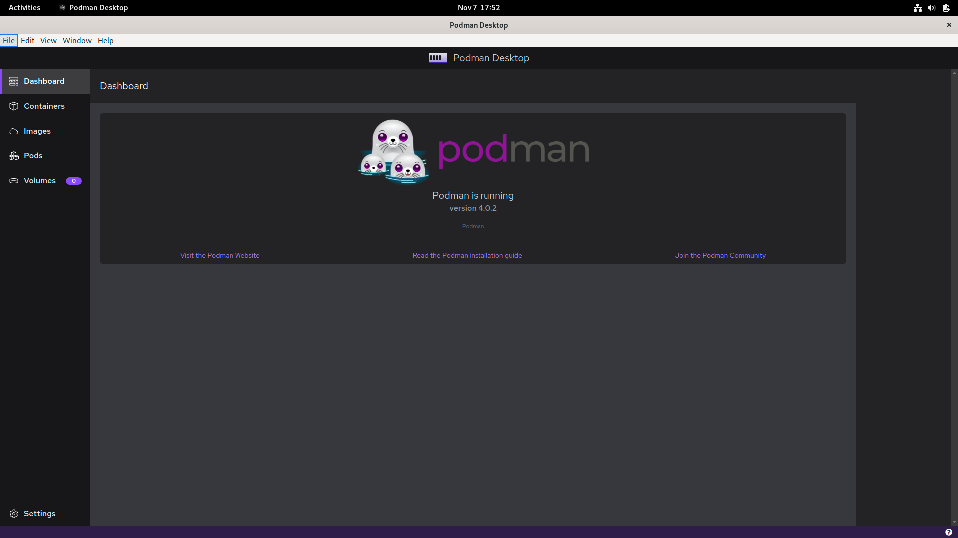 Podman Desktopを使ってみる #Podman - Qiita