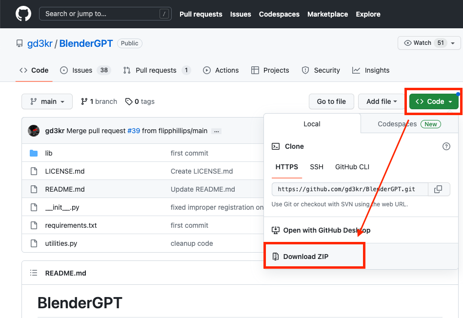 【Blender × ChatGPT】Blenderで使えるアドオン「BlenderGPT」を使ってみた #Python - Qiita