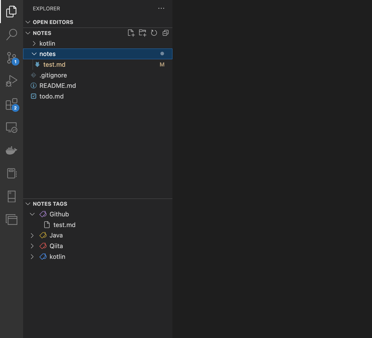 VSCodeでノートとTodoをまとめて管理できる拡張機能を作ってみた #メモ - Qiita