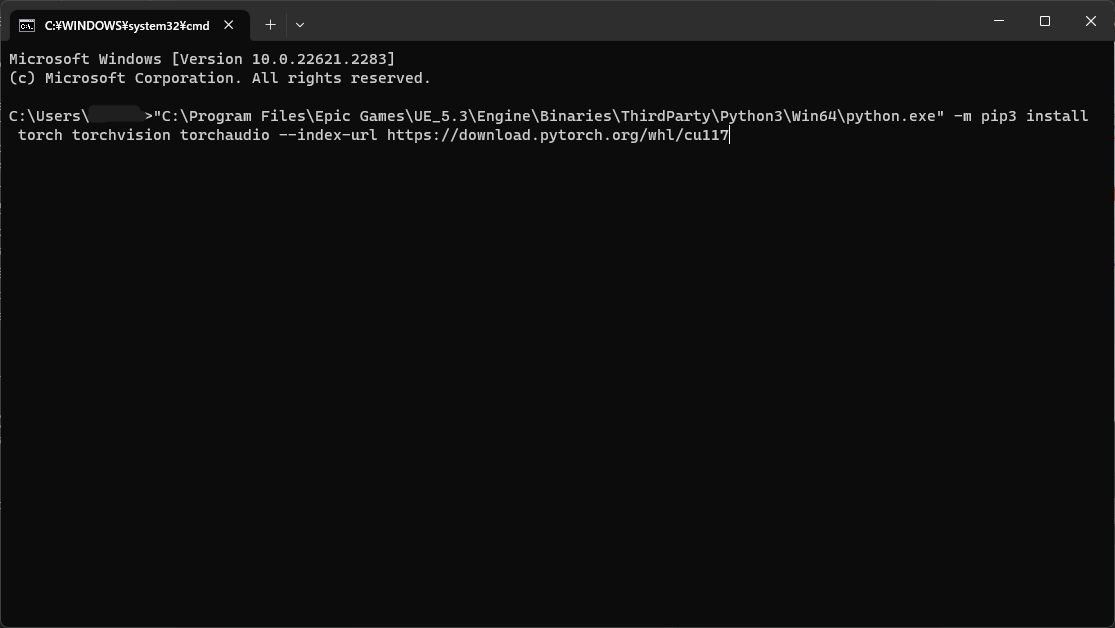 【UE5】UE5.3でPyTorchを使う方法 #UnrealEngine - Qiita