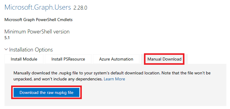 【GraphAPI】Graph PowerShell (1)：インストール (オンライン / オフライン) #Microsoft365 - Qiita