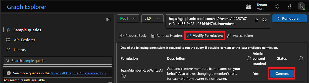 【GraphAPI】Graph Explorer (2)：管理者の同意 #Microsoft365 - Qiita