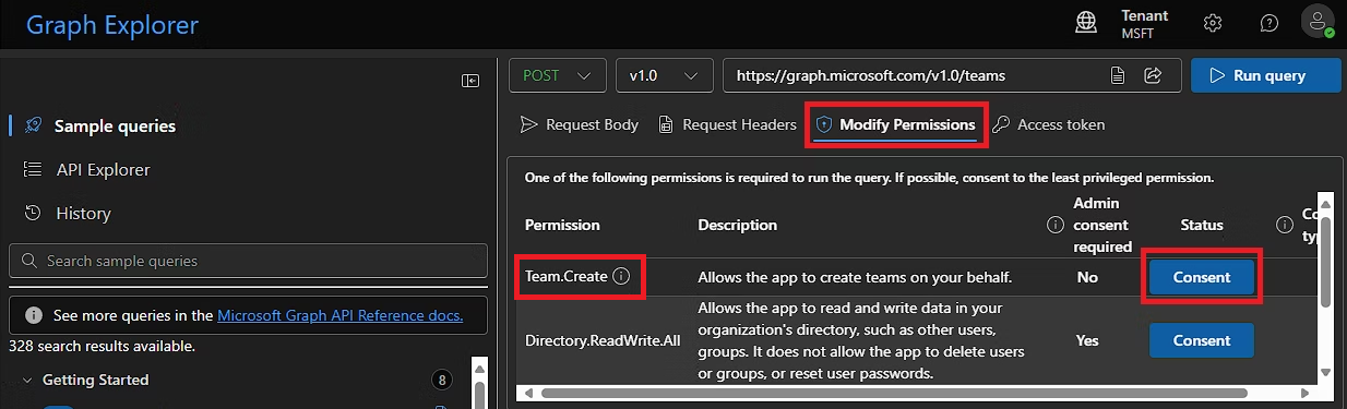 【GraphAPI】Graph Explorer (1)：基本的な使い方 #Microsoft365 - Qiita