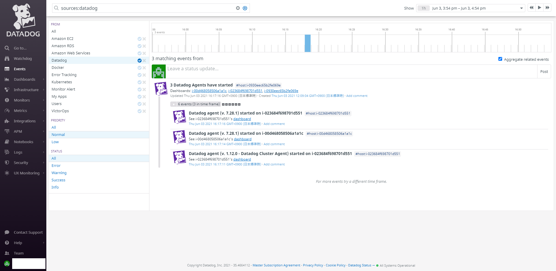 EKSにDatadog Agentインストール #kubernetes - Qiita