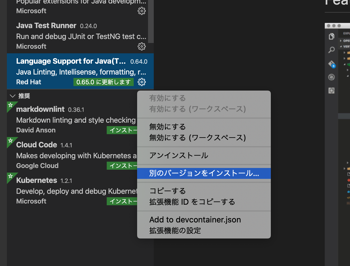 （修正）vscodeのlanguage Support For Javatm By Red Hatの最新版0650でjava8を使っているとエラーが発生する。 Java Qiita 5920