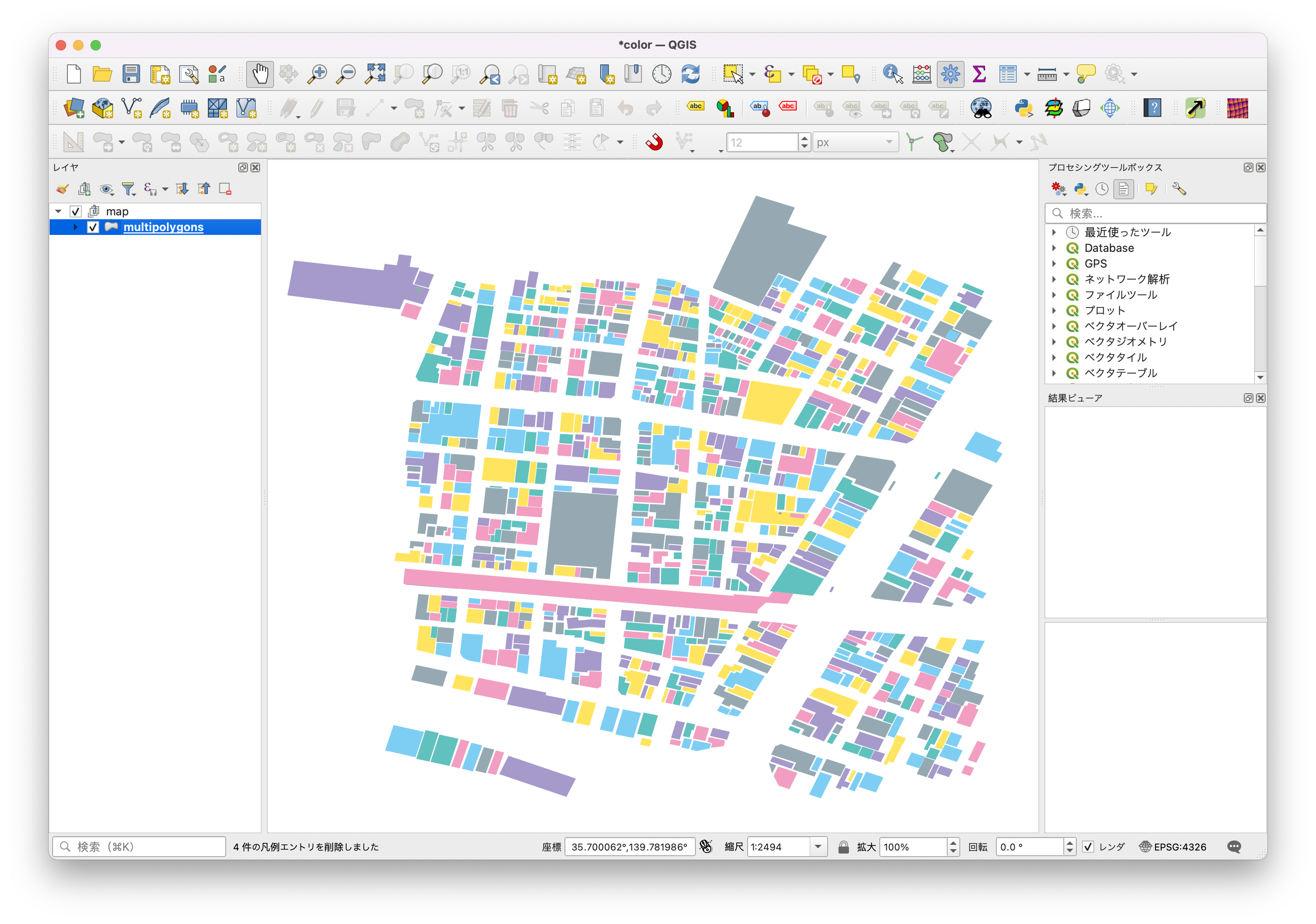 カラフルな地図をQGISで作ろう！ #OpenStreetMap - Qiita
