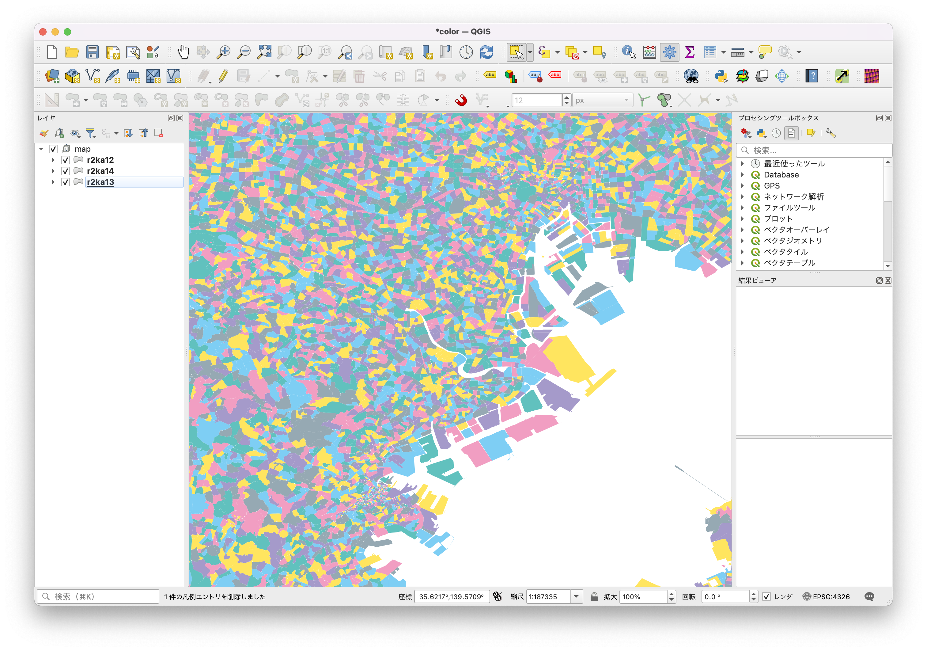 カラフルな地図をQGISで作ろう！ #OpenStreetMap - Qiita