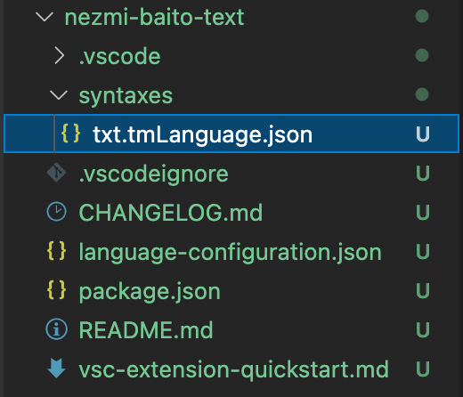 独自記法の .txt ファイルを VSCodeで色分け #VSCode - Qiita