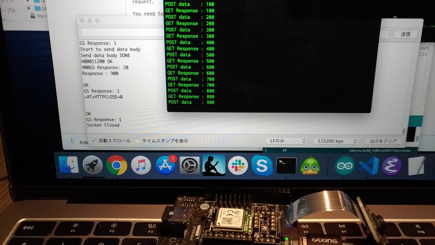 Spresenseとis110bwifiモジュールをつかってiotことはじめをしてみる。 Javascript Qiita 