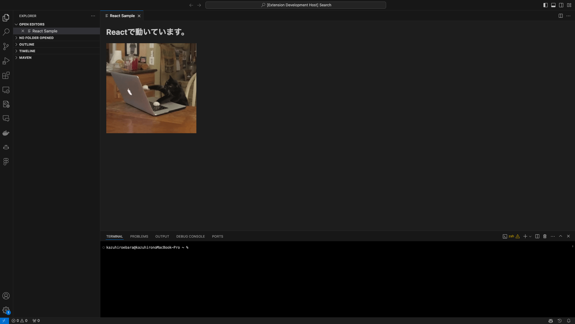 VS Codeの拡張機能開発でReactを導入して開発体験を向上させる #VSCode - Qiita