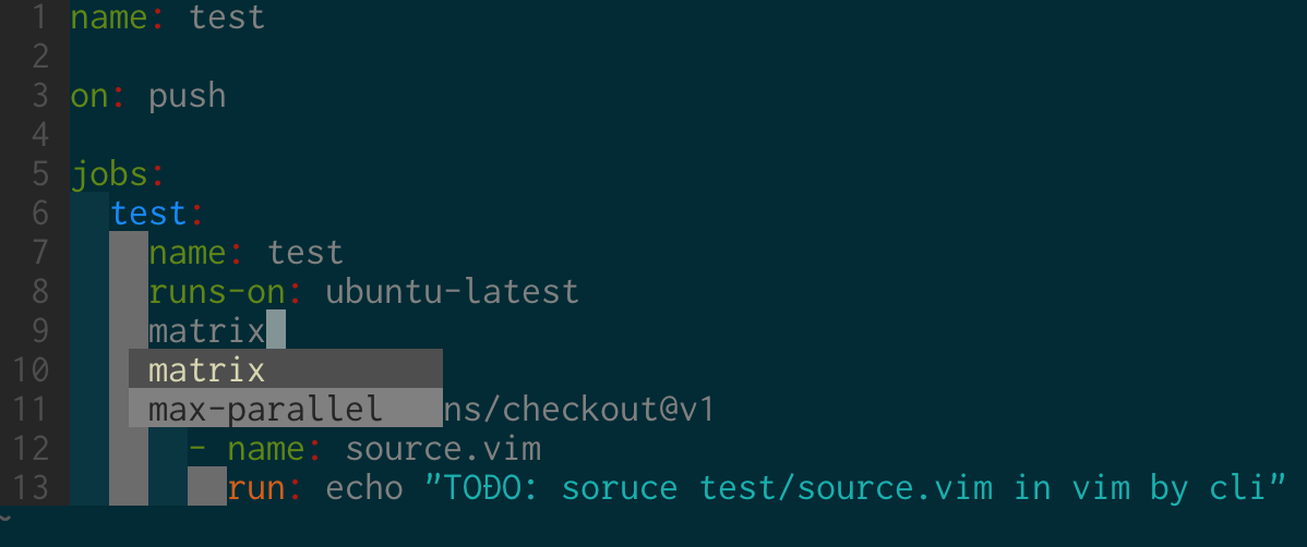 Vim Plugin for GitHub Actions (YAML) #GitHubActions - Qiita