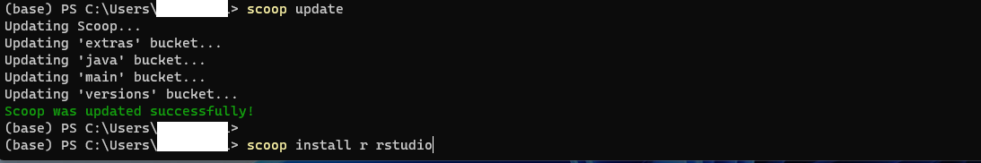 【scoop】絶対にエラーなく最速で R と Rstudio を Windows にインストールする方法 #環境構築 - Qiita